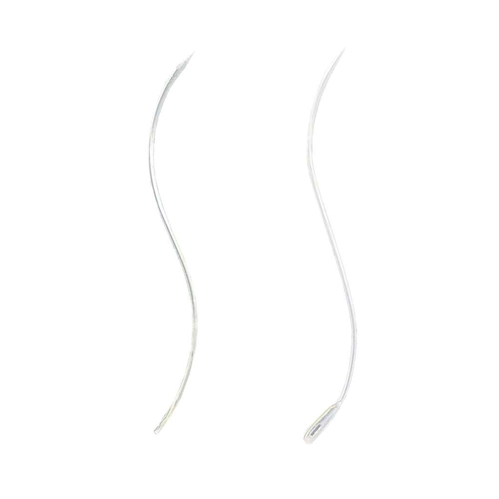 Postmortem Needles Double Curved. Stainless steel. 12 pack - 5.25"