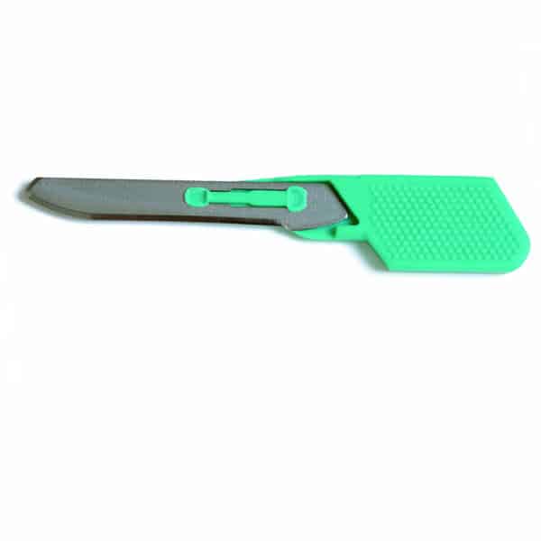 Disposable 4" Mini Scalpel #70 Blade, 100 pack - AJ138