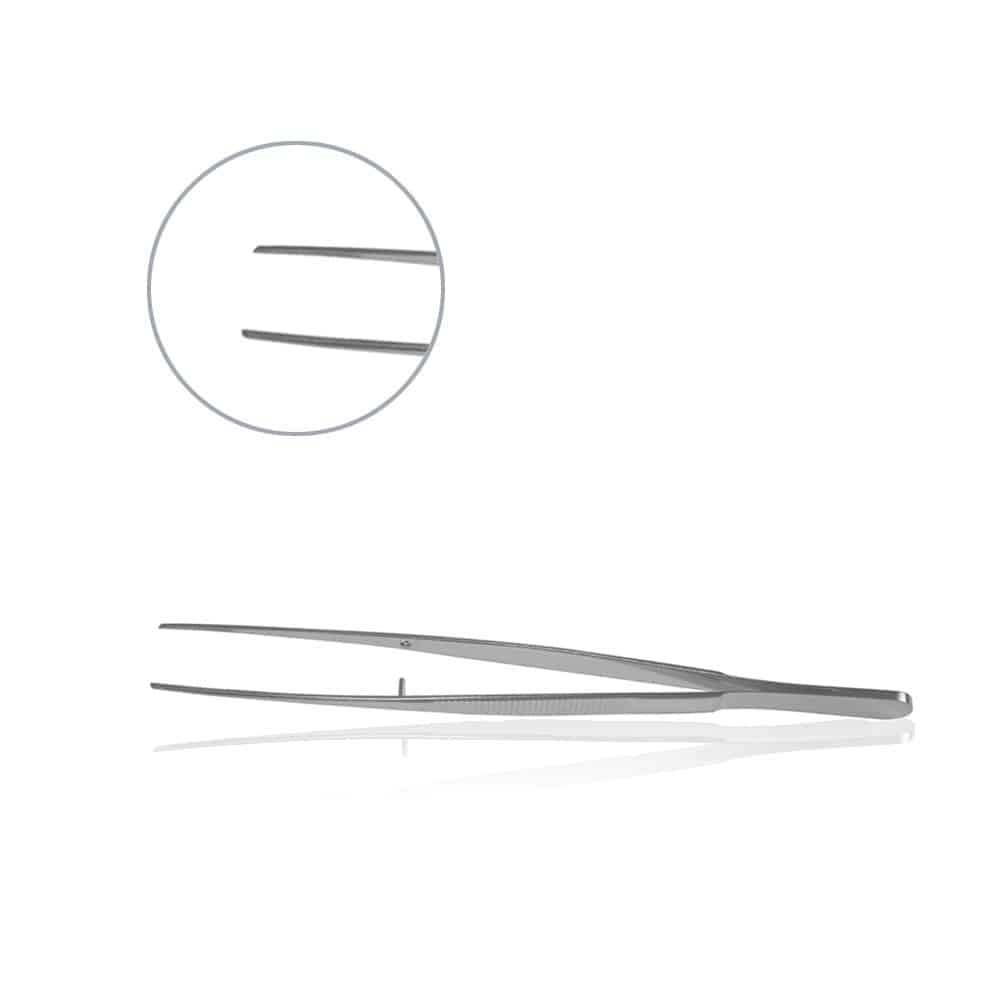 Dissection Tissue Forceps Serrated Tips 6 - AB137