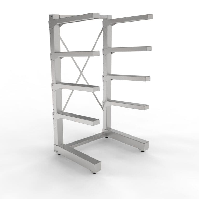Stationary Cantilever Cadaver Storage Racks - IA Series | Mopec