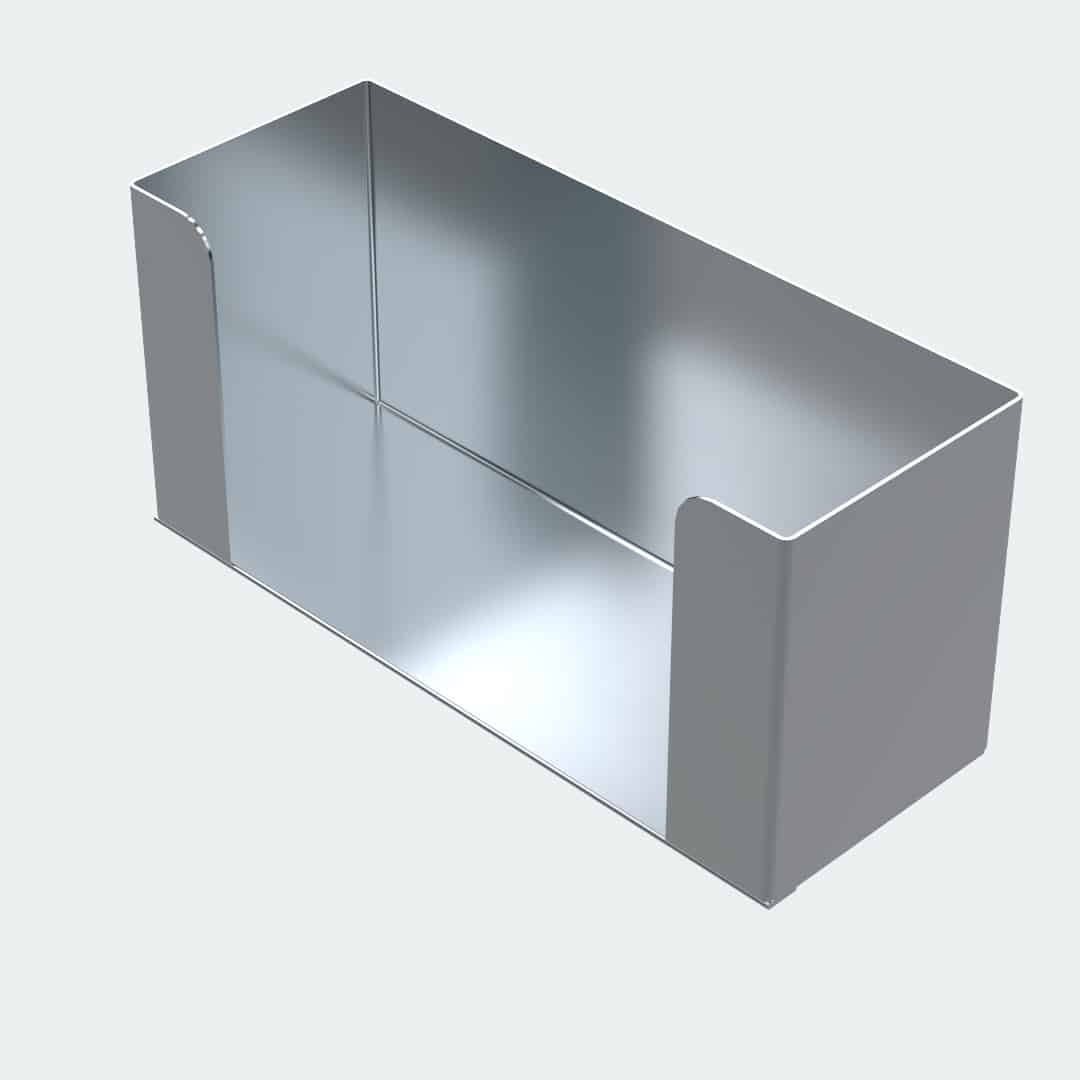 Ensemble Single Glove/Paper Towel Bin | Mopec