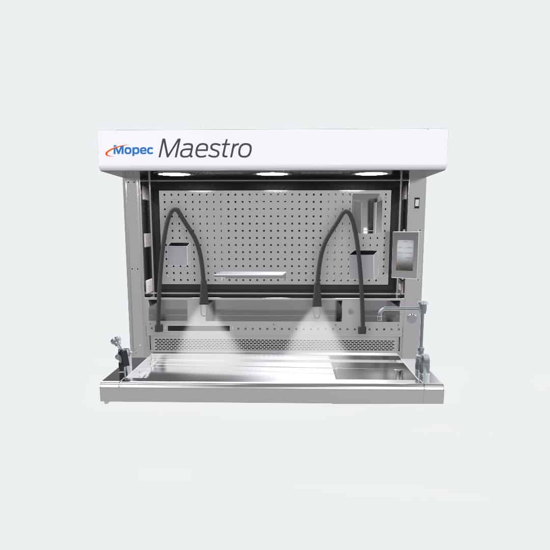 Ensemble Dual Gooseneck LED Task Light | Mopec