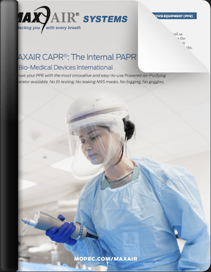 MAXAIR CAPR® Series: The No-Hose PAPR (Powered Air-Purifying Respirator ...
