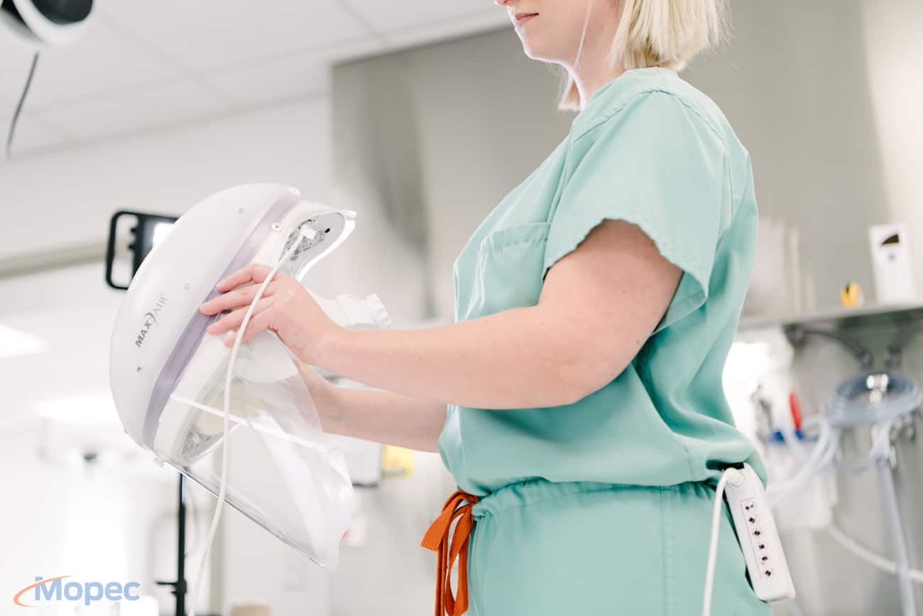 Coronavirus Protection Made Easy with the MaxAir CAPR® | Mopec