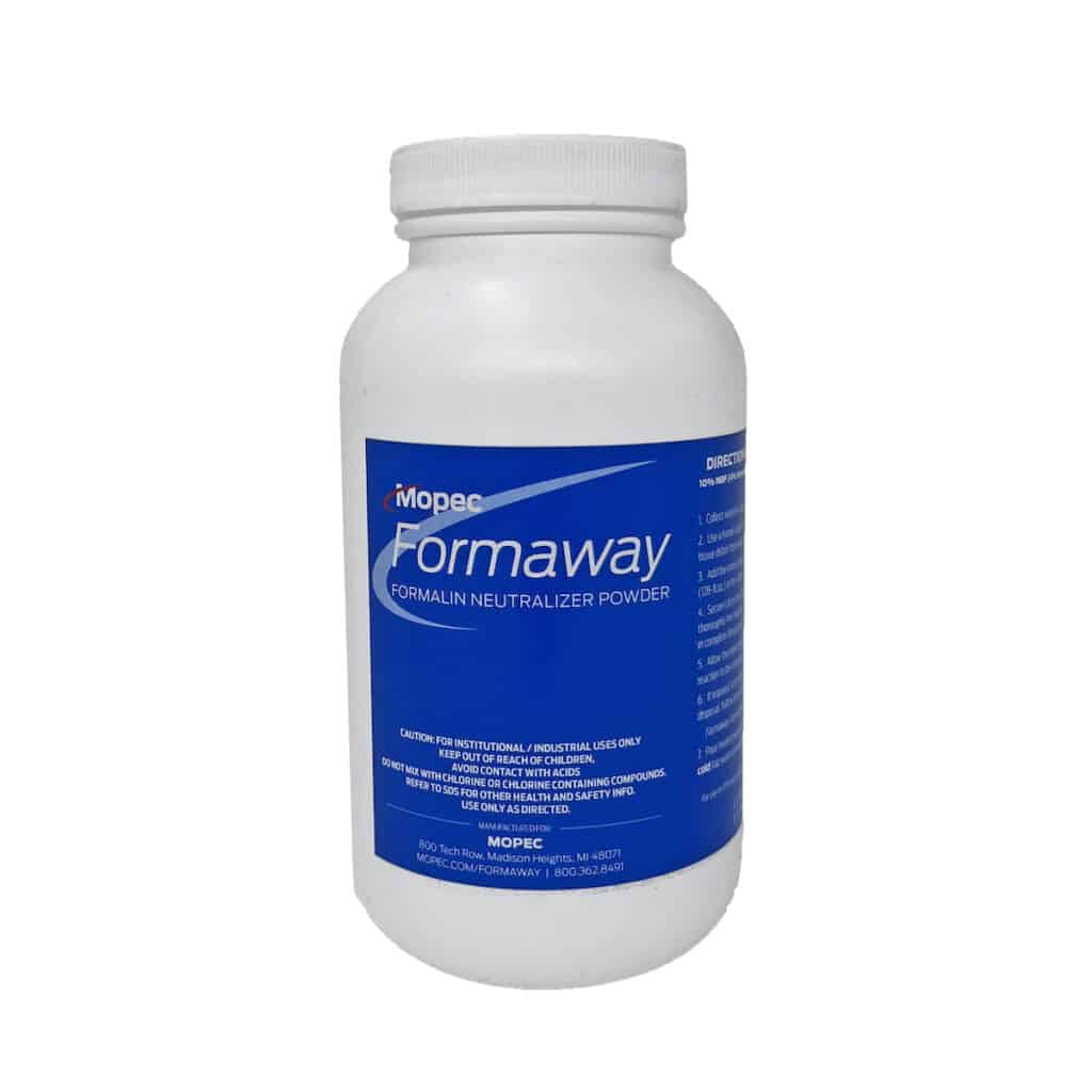 Formaway Formalin Neutralizer Powder | Mopec