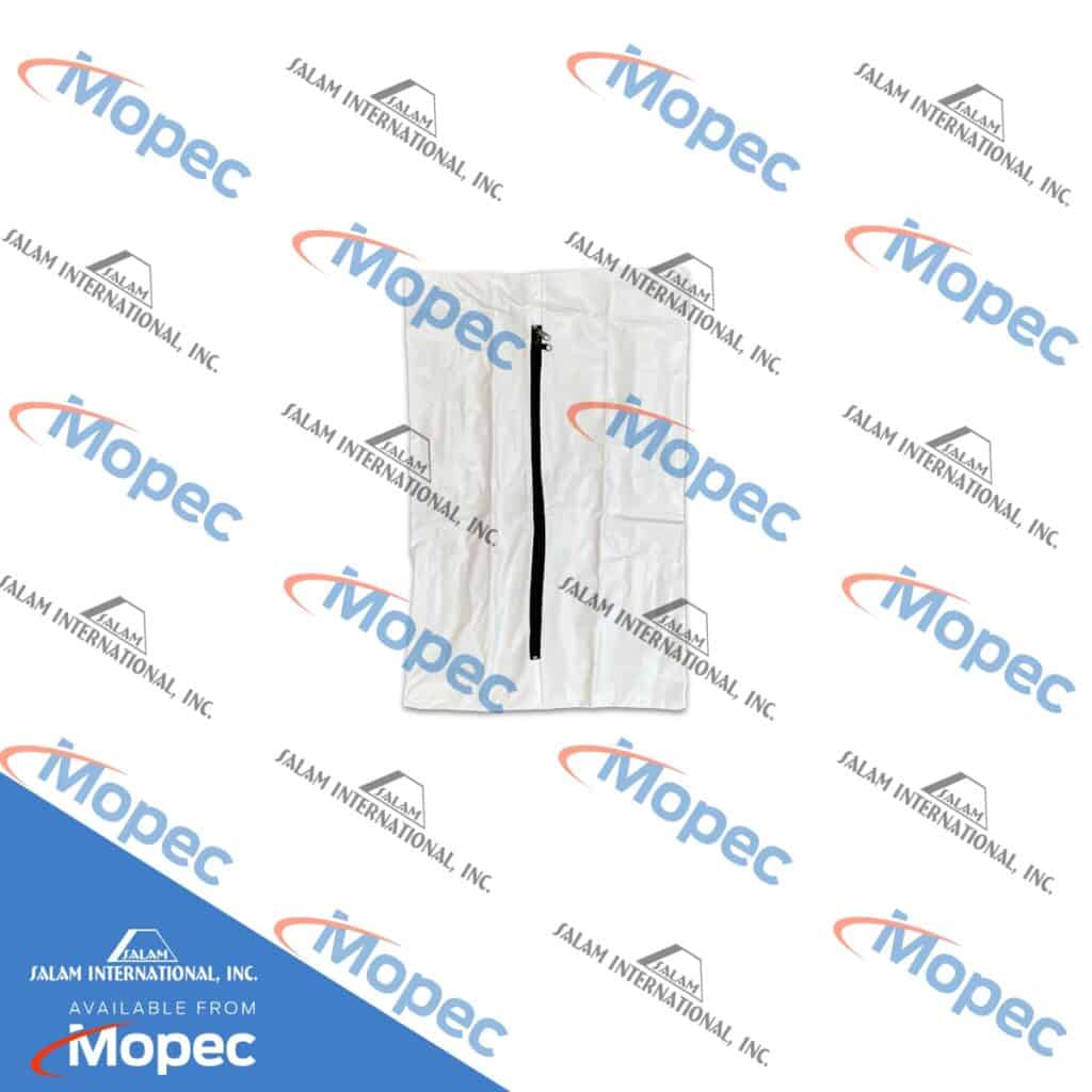 Salam Infant Body Bag, 24" x 12", 7-9 Mil Vinyl, Center Zipper, White ...