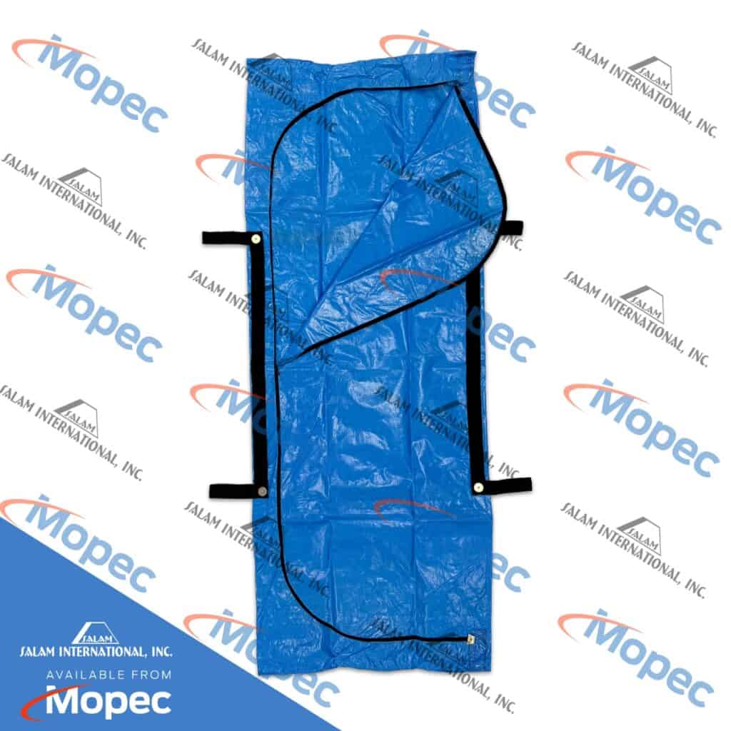 Salam Adult Body Bag, 94" x 36", HDPE Tarp, Envelope Zipper, 4 Handles ...