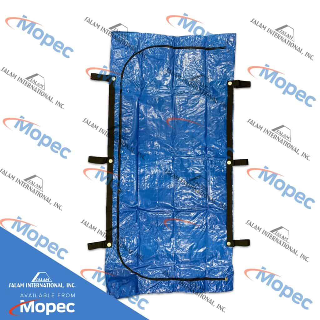 Salam Bariatric Body Bag, 94" x 46", HDPE Tarp, Envelope Zipper, 6 ...