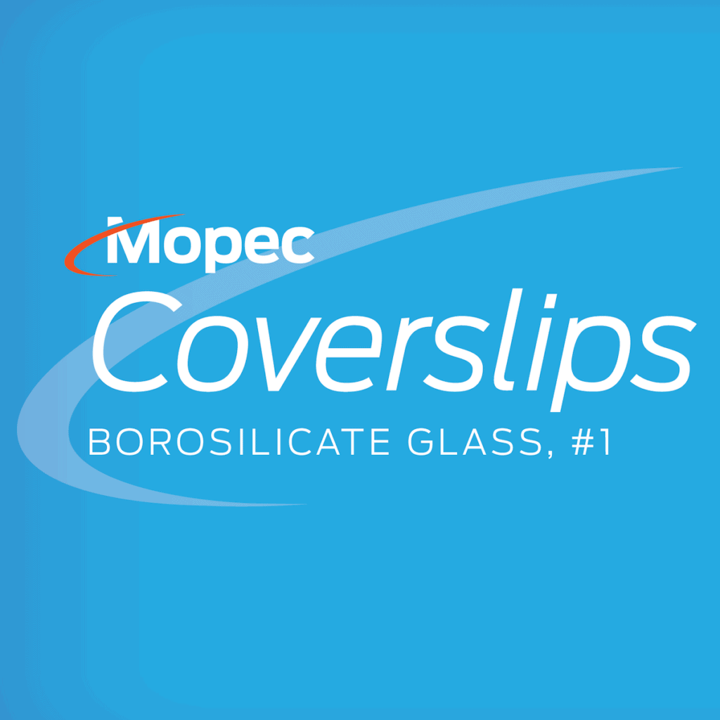 Coverslips, 24x50mm, 2oz Pack, Case of 10 | Mopec