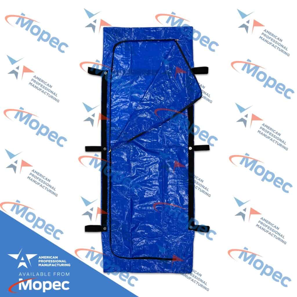 APM Adult Body Bag, 94 X 36, 10 Mil CF Polyethylene, Envelope Zipper ...