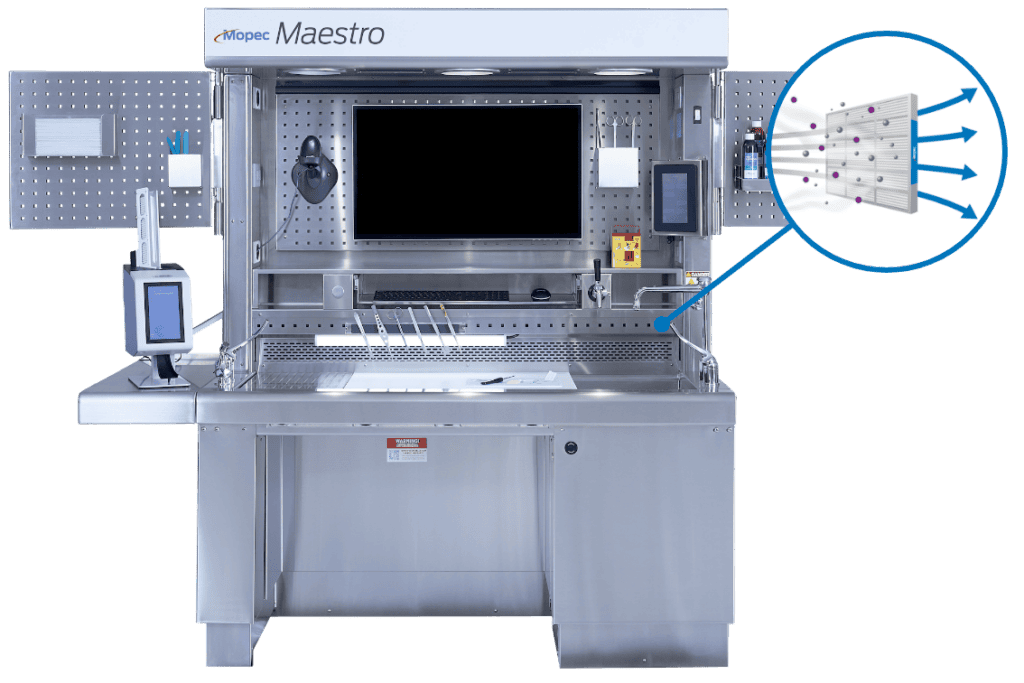 Maestro Integrated Air Filtration System | Mopec